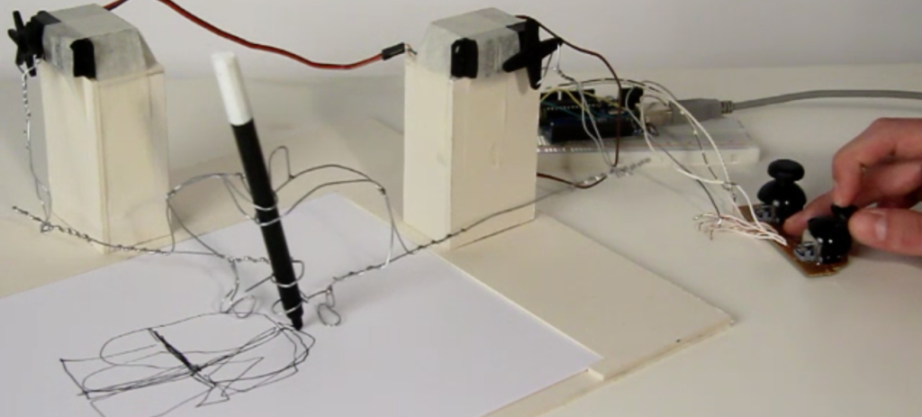 Zeichenmaschine – Interaktiv Kunst machen - Interaktive ...